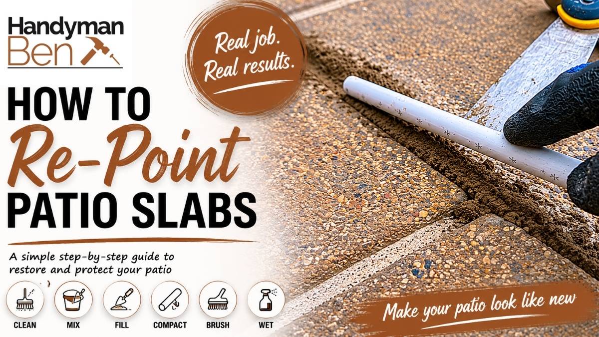 How to Repoint Patio Slabs: A Step-by-Step DIY Guide